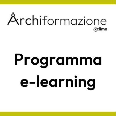 PROGRAMMA E-LEARNING | Archiformazione
